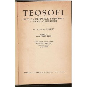 Antroposofi og Teosofi